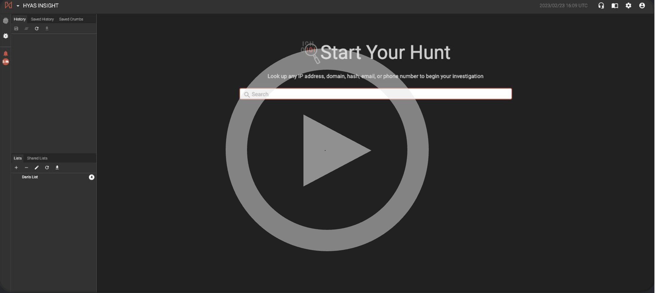 HYAS Insight Click-Through Training